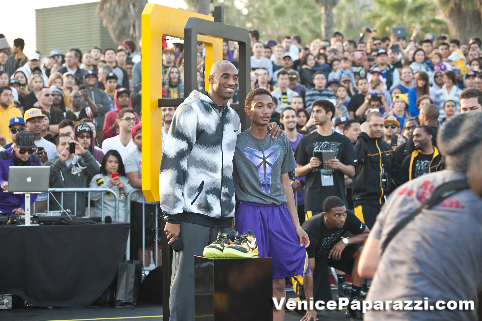 » Kobe Bryant at the courts
