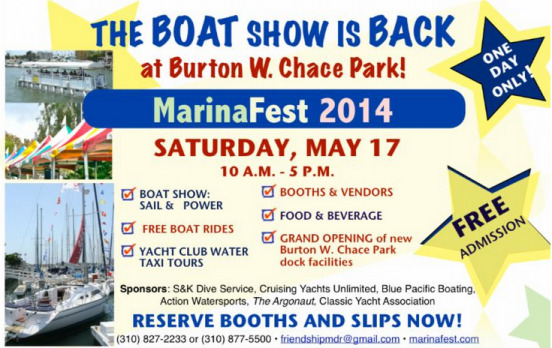 » MarinaFest. The boat show is back at Burton W. Chace Park!
