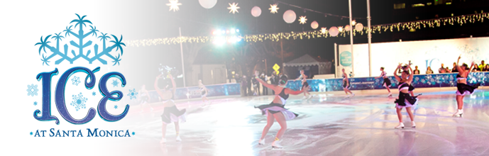 » ICE at Santa Monica, a premier outdoor ice skating rink.