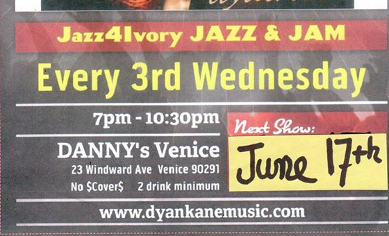 » DYAN KANE Sweet and hot jazz at Danny’s
