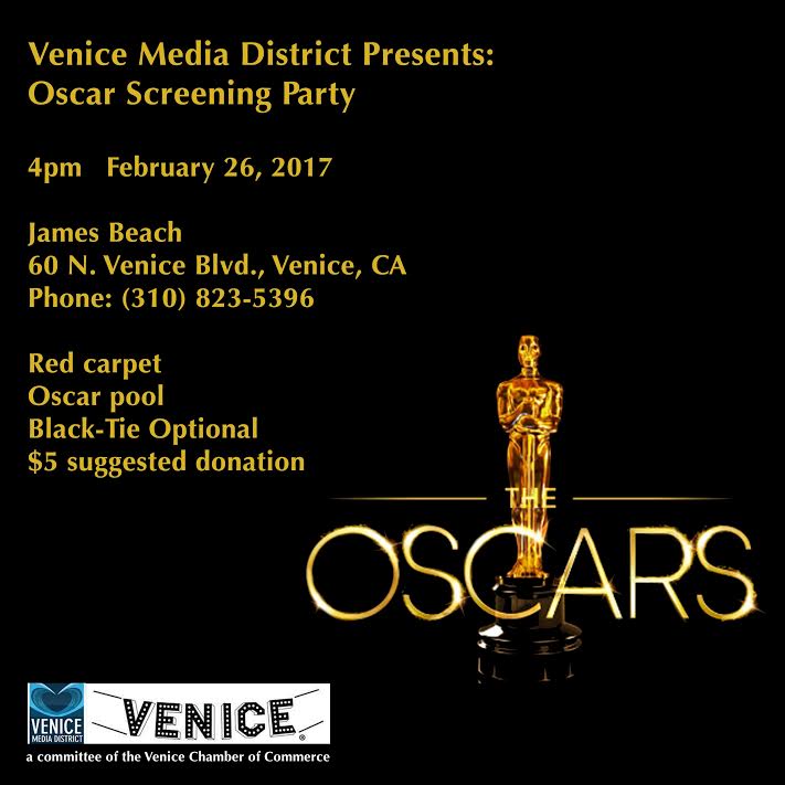 » Venice Media District Presents: Oscar Screening Party