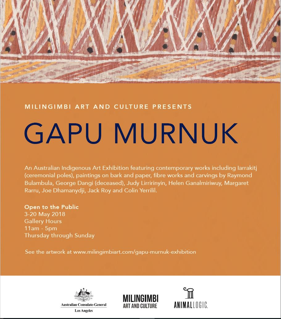 » Gapu Murnuk: Australian Indigenous Art Exhibition